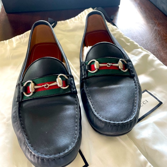Gucci | Shoes | Leather Gucci Shoes | Poshmark